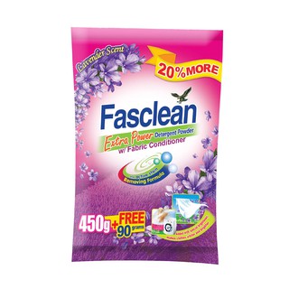 Fasclean Detergent with Fabcon 450g | Shopee Philippines