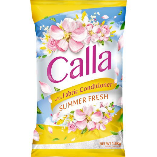 Calla Fabric Conditioner Powder Summer Fresh 1.6kg | Shopee Philippines