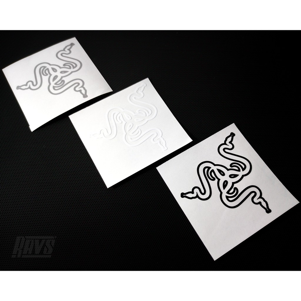 Razer logo sticker / cutout vinyl sticker | Shopee Philippines