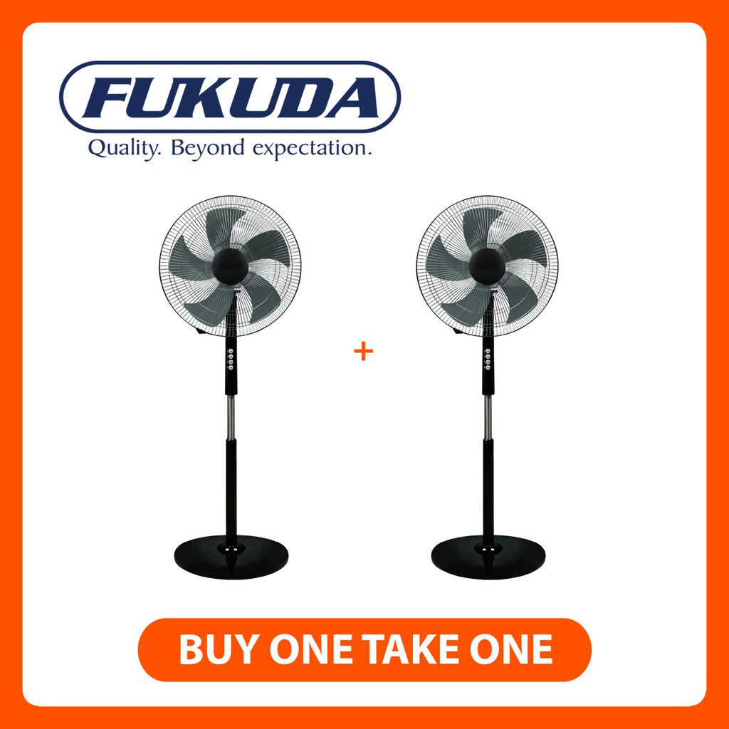 Fukuda 16" 5 Leaf Blade Stand Fan Buy 1 Take 1 SF167ASB1T1 | Shopee ...