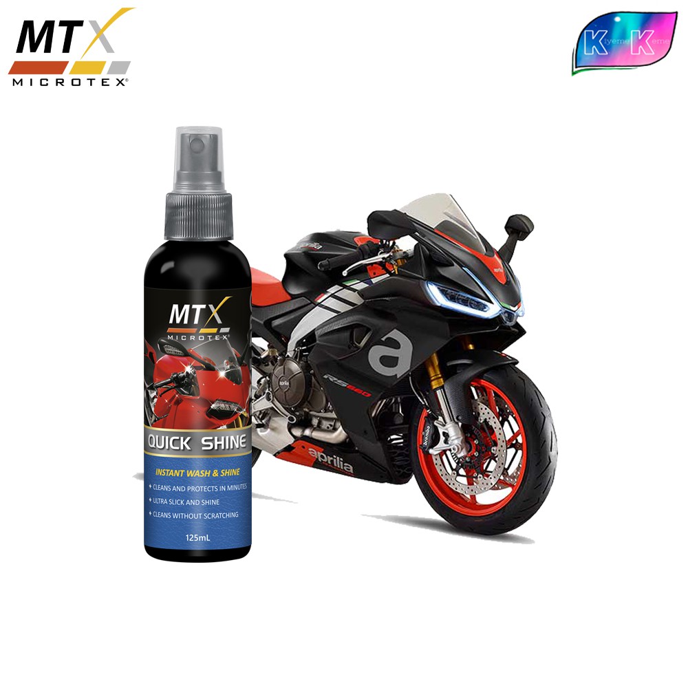 Microtex Bike Quick Shine 125ml (MTX Motorcycle Care) | Shopee Philippines