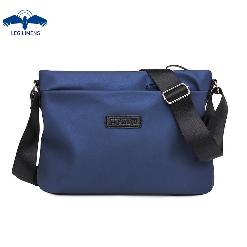 LEGILIMENS Simple men's business commuter shoulder bag Waterproof ...