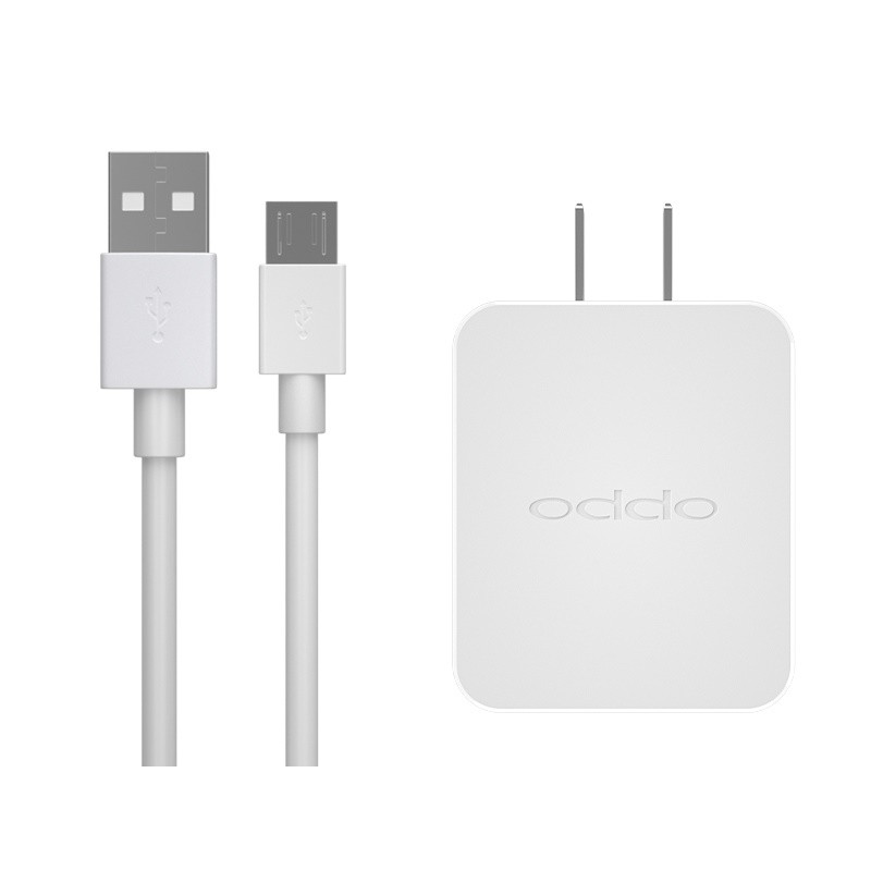 Oppo USB Fast Charger with FREE micro USB cable (White) | Shopee ...