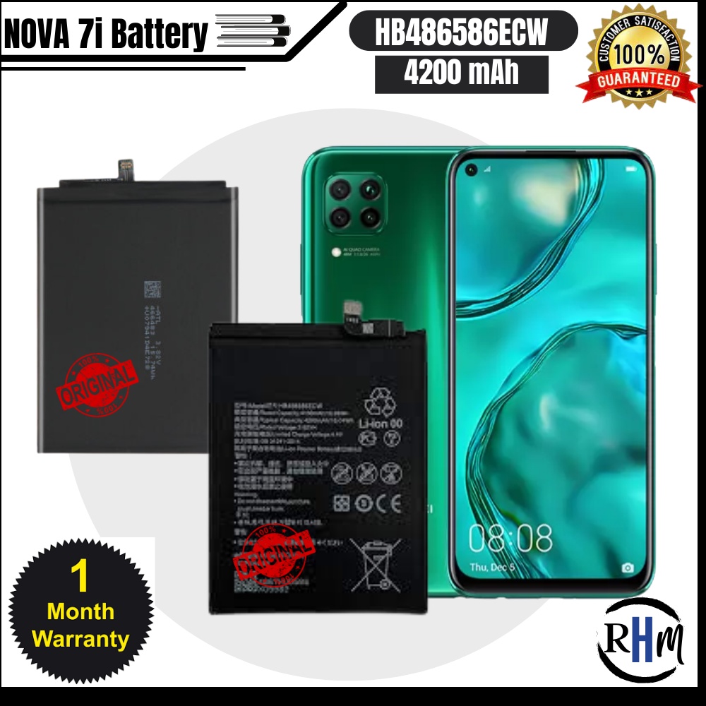 HB486586ECW] - Battery for ORIGINAL Hua-wei Nova 7i , mate 30 Best ...