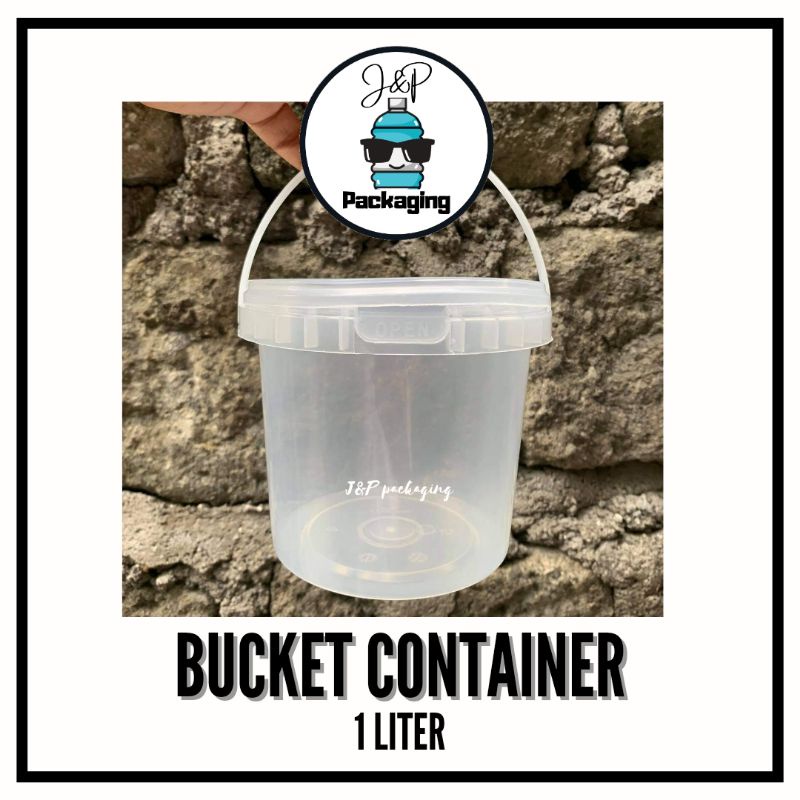 RETAIL: 1LITER BUCKET CONTAINER | Shopee Philippines