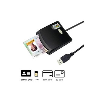 Scr-n99 Smart Card Reader Model EZ100PU (Black) Card Reader Used for ...