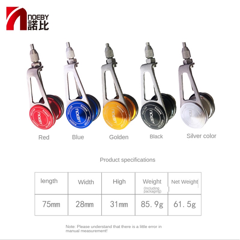 Noeby GT/PR Bobbin Knotter PE Fishing Line Jigging Knot Machine Fishing Tool Winder GT Knotter ...