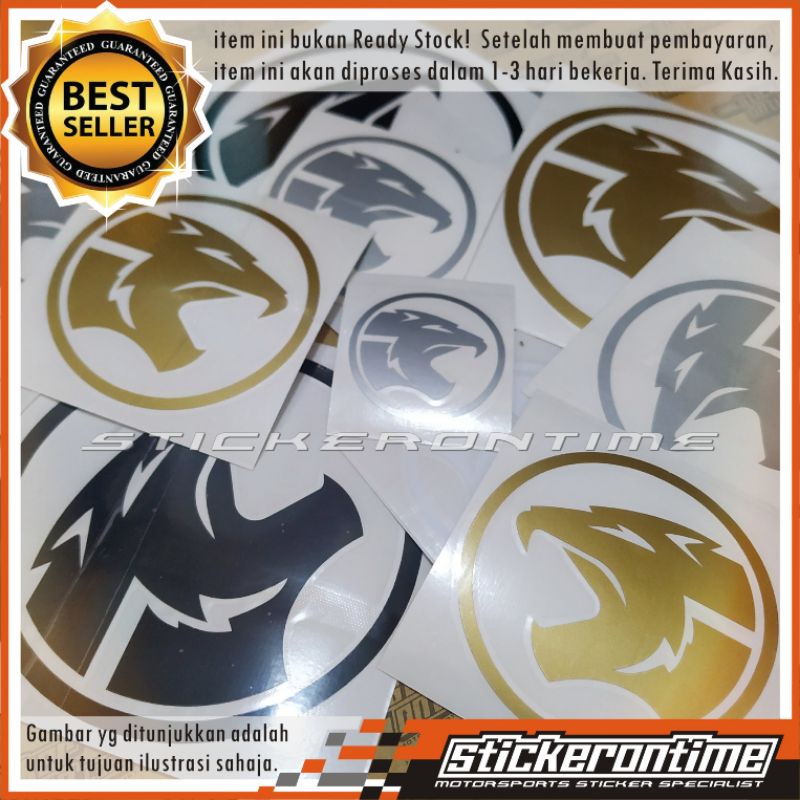 Sticker Logo Proton New Symbol Lambang stickerontime | Shopee Philippines