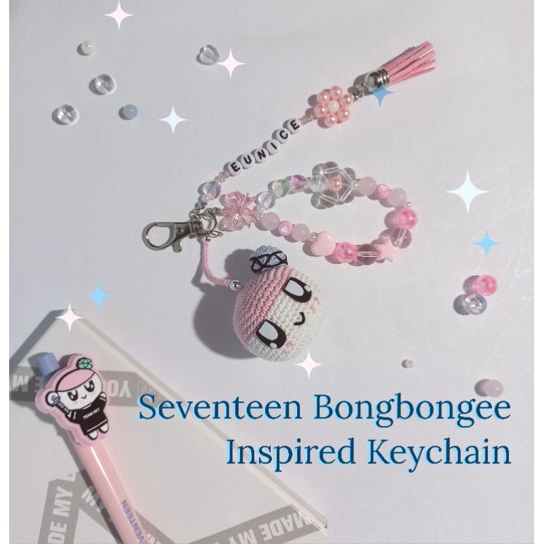 Seventeen Bongbongee Inspired Keychain | Shopee Philippines