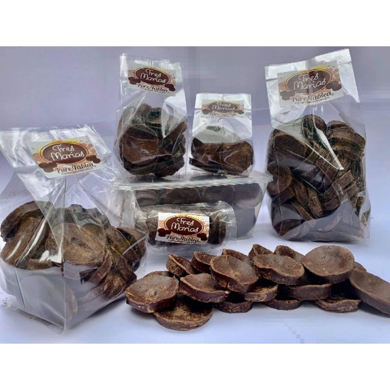 (500 grams) TRES MARIAS PURE TABLEA FROM DAVAO CITY | Shopee Philippines