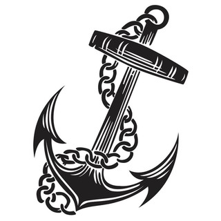 Seaman |Anchor | Compass | Seafarer waterproof sticker/decals | Shopee ...