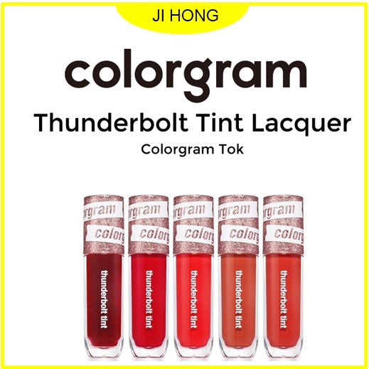 colorgram ]‍ TRUE BEAUTY DRAMA / Thunderbolt lip Tint Lacquer 4.5g ...