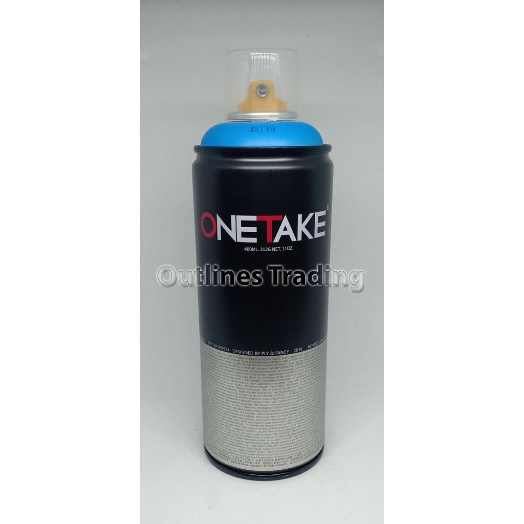 One Take Spray Paint (Full Blue 670-4) | Shopee Philippines