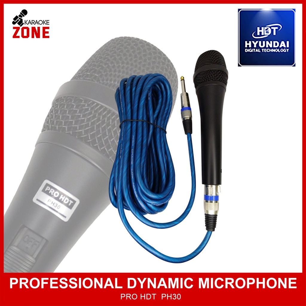 PRO HDT PH30 Microphone / Professional Microphone / Vocal Mic / Dynamic ...
