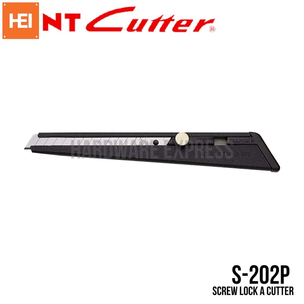 NT Cutter Japan Screw Lock A Cutter S-202P | Shopee Philippines