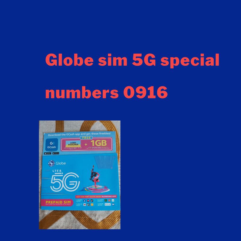 Globe special number prepaid sim | Shopee Philippines