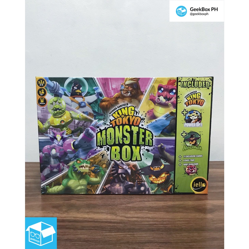 King of Tokyo Monster Box (Standalone) Board Game | Shopee Philippines