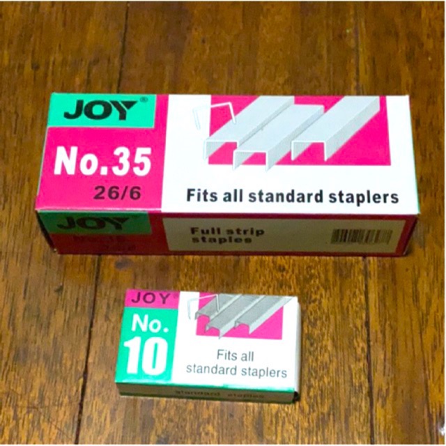 Joy Staple stapler Wires #10 #35 | Shopee Philippines