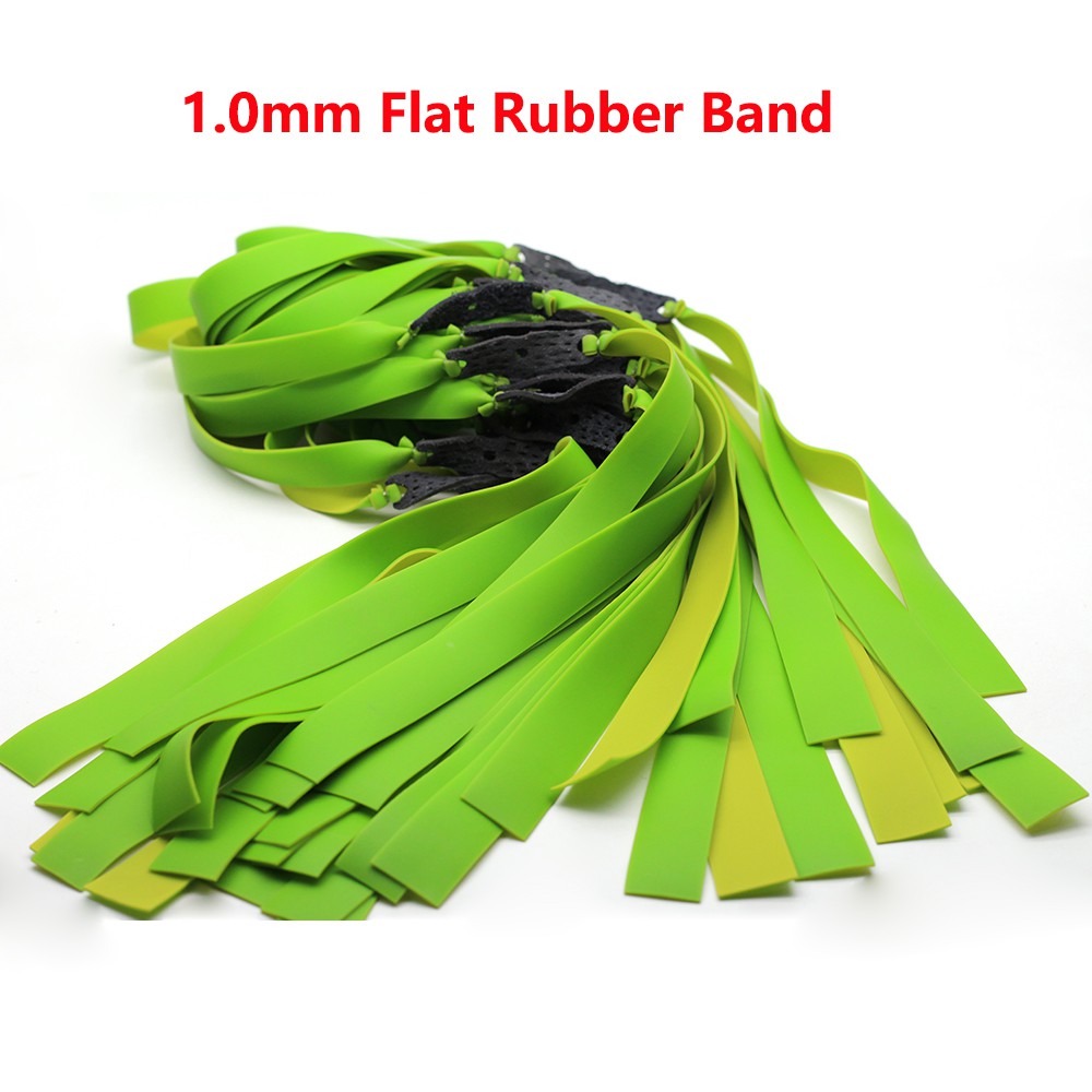 5pcs 1.0mm Thick Flat Rubber Band Powerful Rubber Band for Outdoor ...