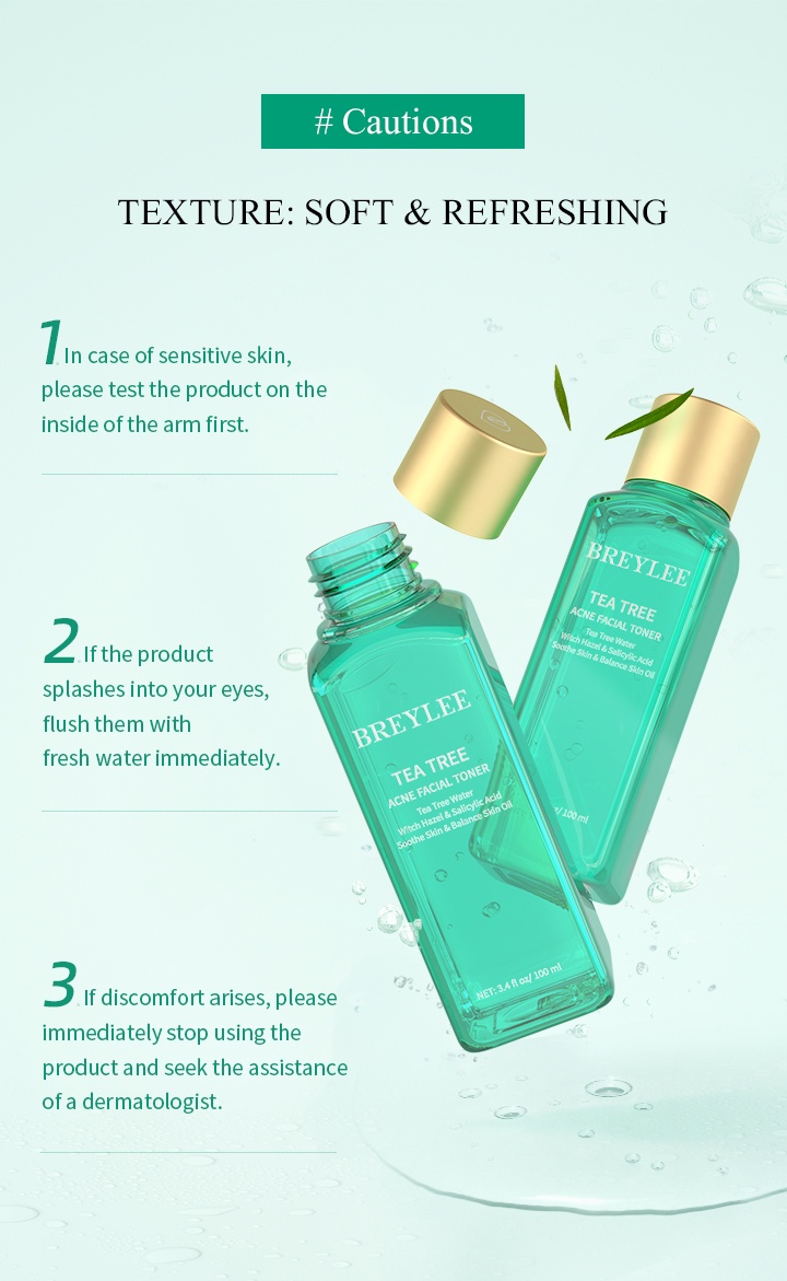BREYLEE Acne Toner Facial Toner Acne Treatment Tea Tree Original ...