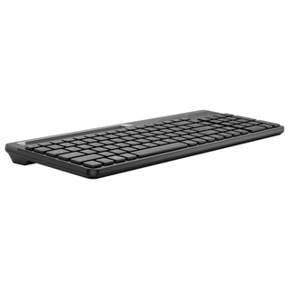 A4Tech Fk25 2-Section Compact Keyboard Slim USB Black | Shopee Philippines