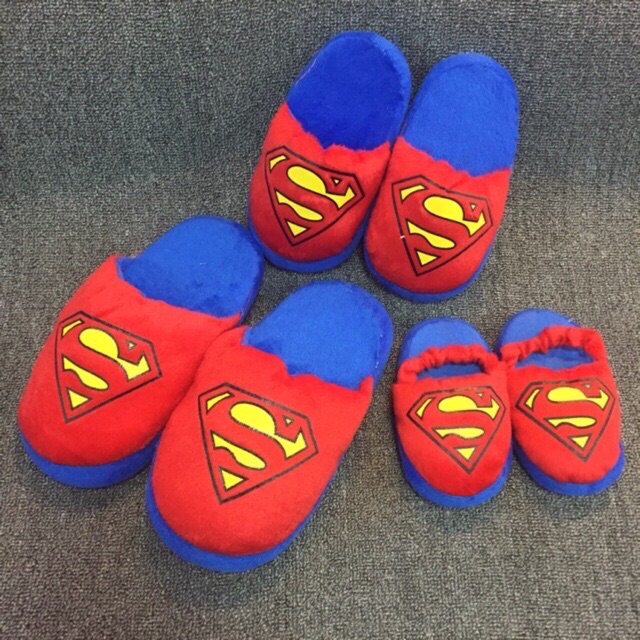 character Superman slippers 3size | Shopee Philippines