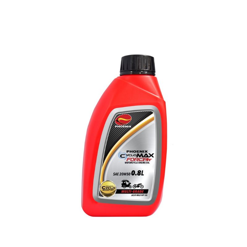 PHOENIX CYCLO MAX FORCE4T MOTORCYCLE ENGINE OIL SAE 20W50 1L | Shopee ...