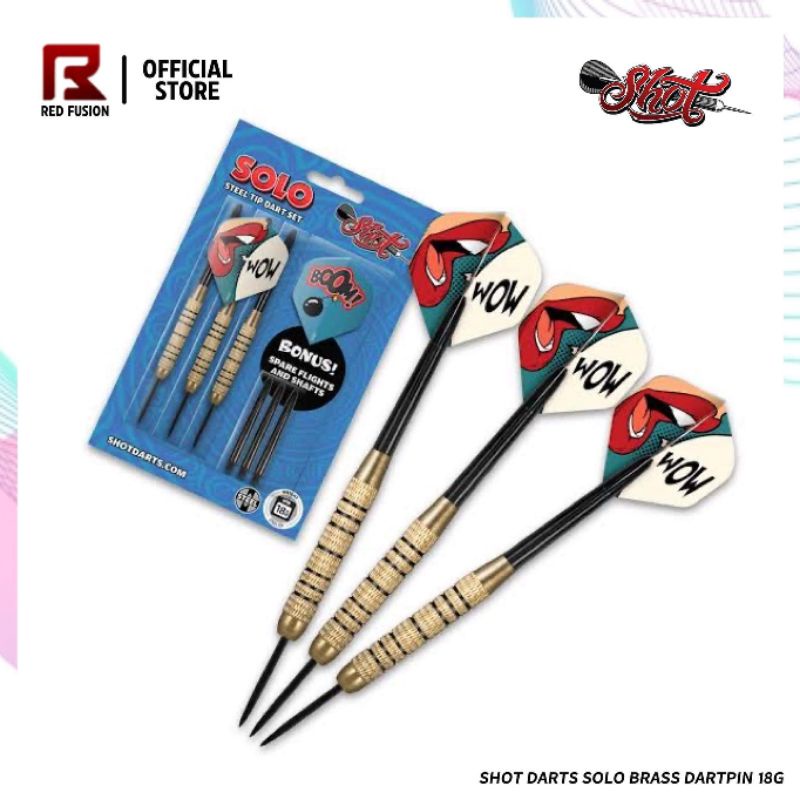 Shot Darts Solo Brass Dartpin 18G | Shopee Philippines