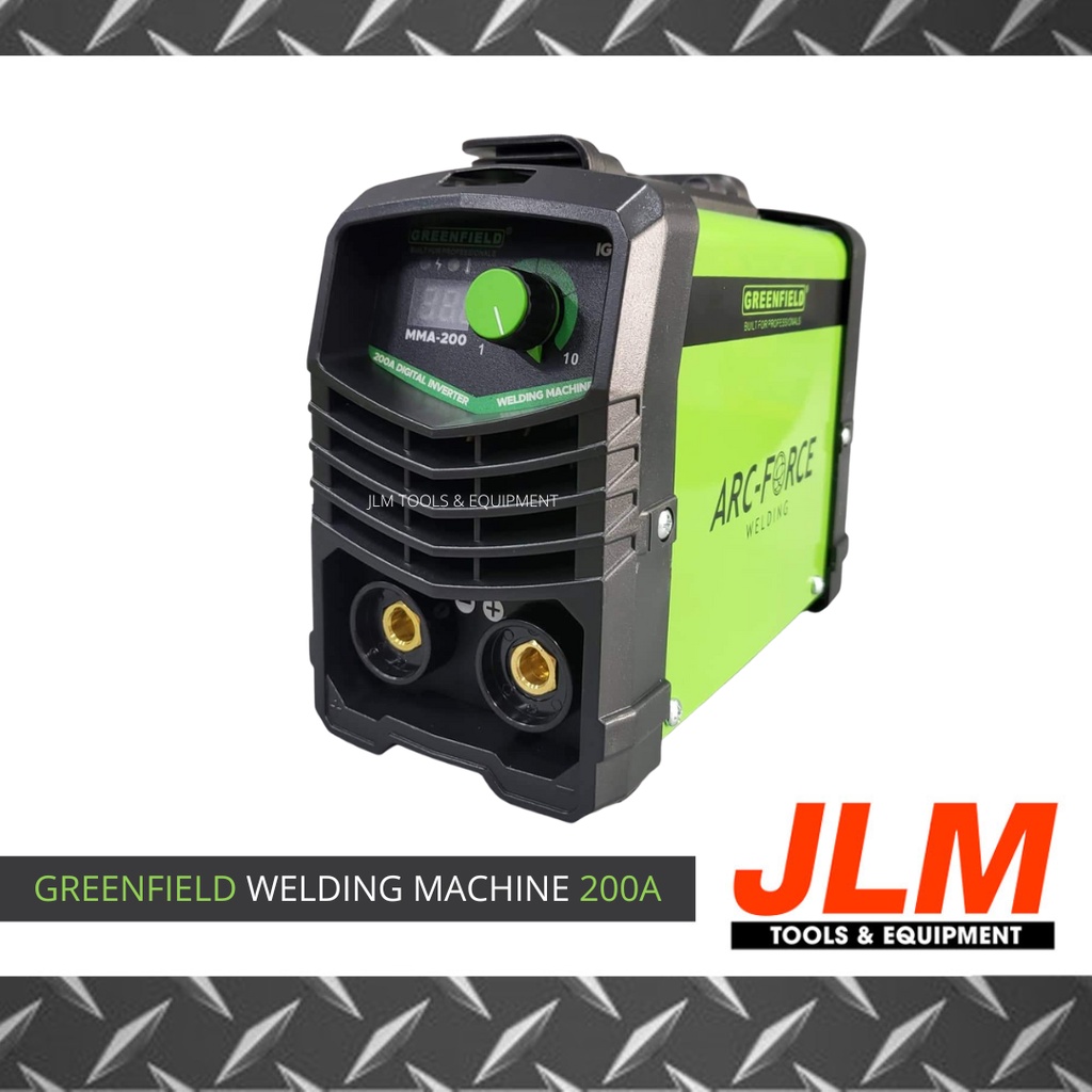 GREENFIELD INVERTER WELDING MACHINE MMA 200A | Shopee Philippines