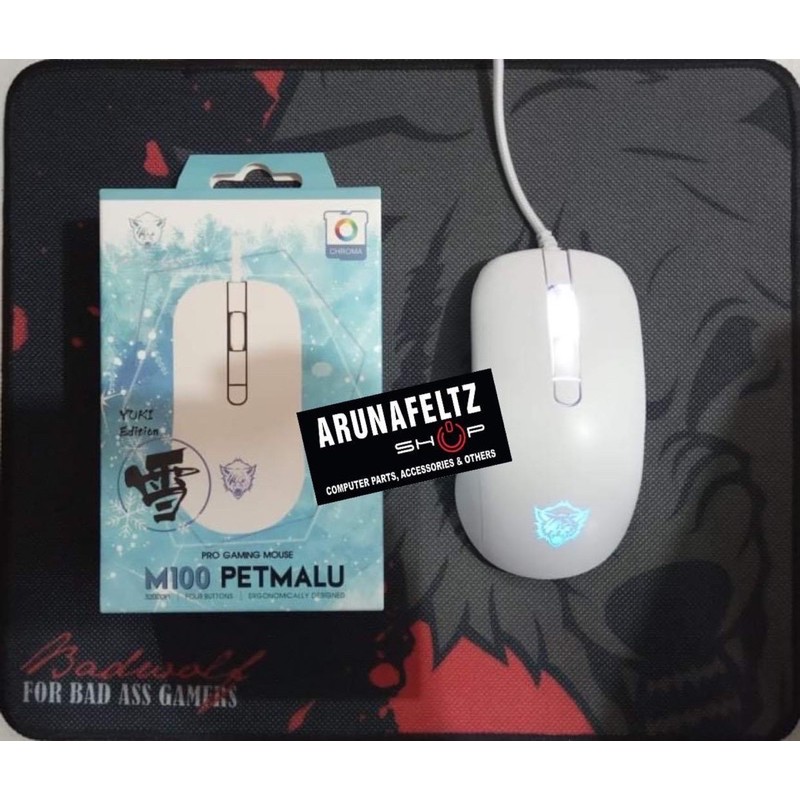 Petmalu Badwolf Gaming Mouse (20 million clicks) | Shopee Philippines