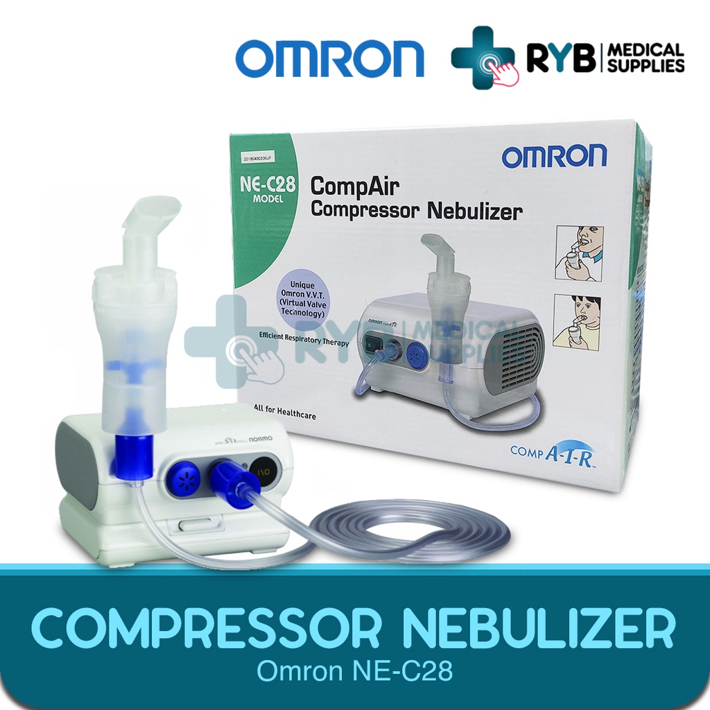 Omron NE-C28 Compressor Nebulizer (Heavy Duty) | Shopee Philippines
