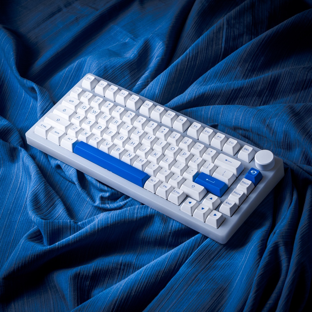 Akko PC75B Plus Blue on White | Shopee Philippines