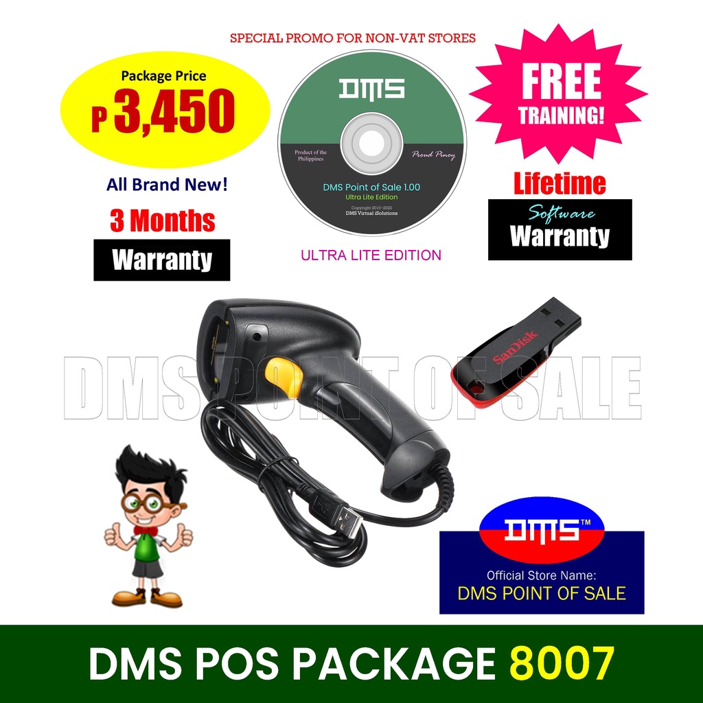 8007 | DMS POS Point of Sale System (BASIC Package) - LIFETIME Software ...