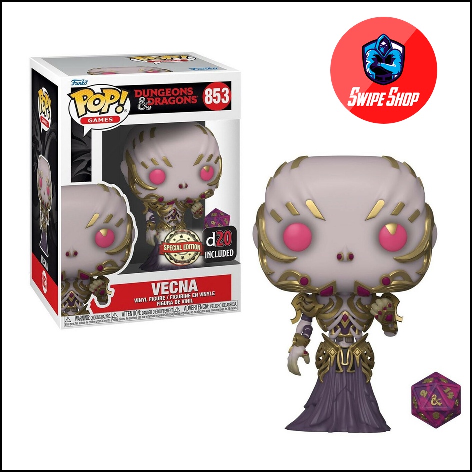 Funko Pop: Vecna Dungeons and Dragons with D20 Exclusive | Shopee ...