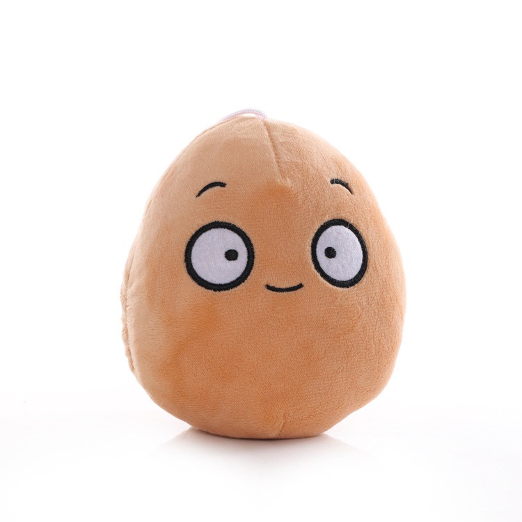 13cm Cute Plants VS Zombies Soft Plush Toys Doll PVZ Wall Nut Plush ...