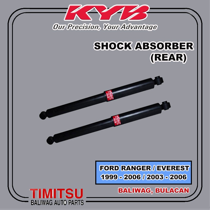 SHOCK ABSORBER REAR SET RANGER 4X4, 1999-2006 EVEREST 2003-2006 344304 ...