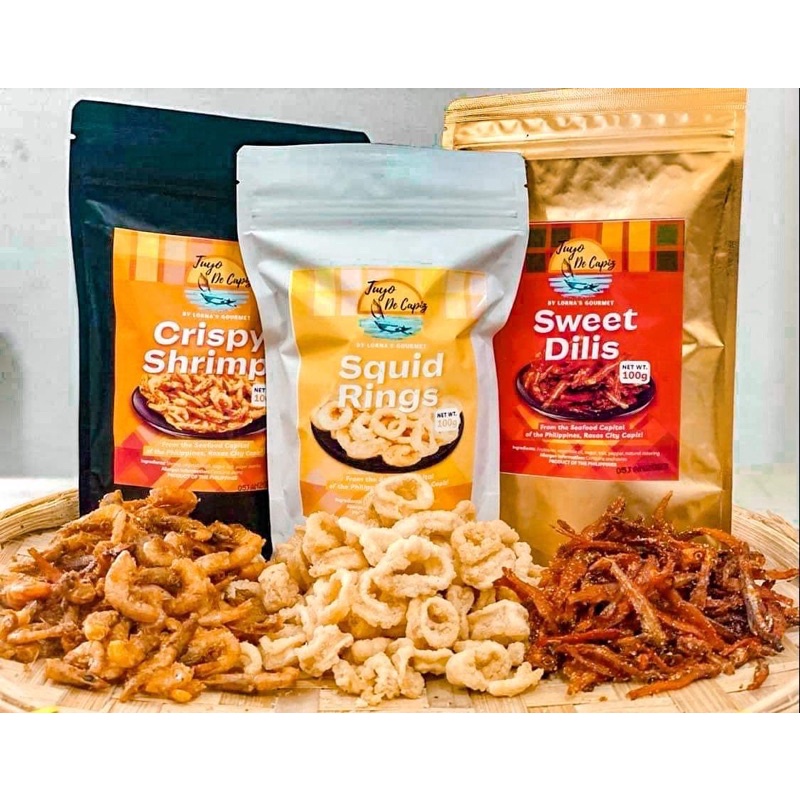 Seafood Trio Snack by Tuyo de Capiz! From the Seafood Capital of the ...