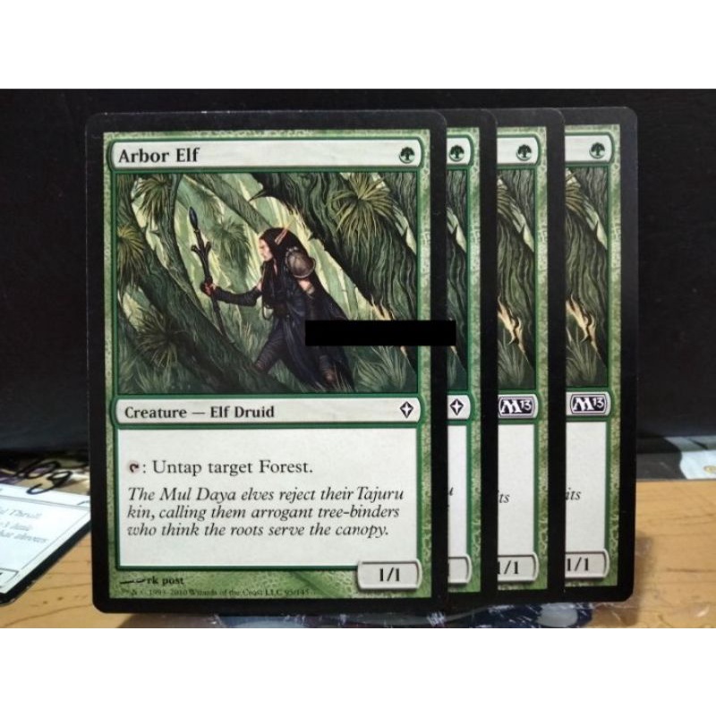 Magic: The Gathering(MTG) Card Arbor Elf Worldwake | Shopee Philippines