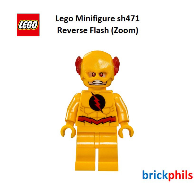 Lego Minifigure sh471 - Reverse Flash (Zoom) | Shopee Philippines