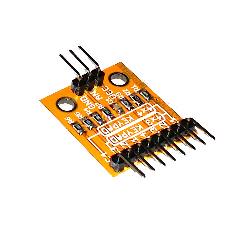 Kimat One Wire Keypad Module For Arduino Using Analog Input Adc