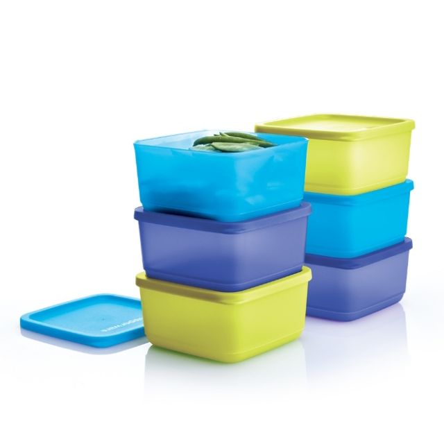 Tupperware Small Square Rounds 650ml | Shopee Philippines