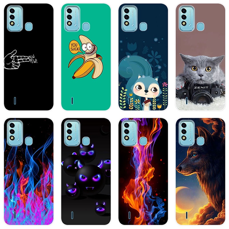 itel Vision 2S Case Silicone TPU Back Cover itel Vision2S 2021 Soft ...
