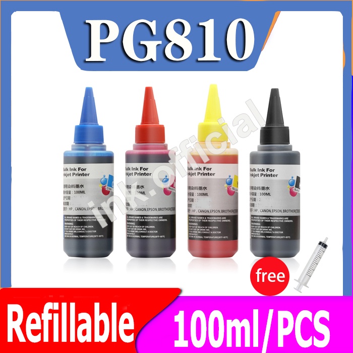 100ml ink refill for Canon iP2770 iP2772 MP237 MP245 MP258 MP268 MP276 ...