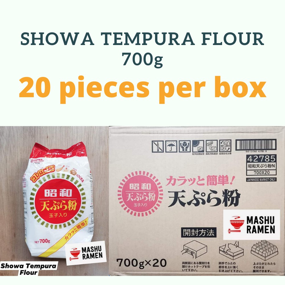Authentic Japan Showa Termpura Flour/ Powder Batter Mix 700g | Shopee ...