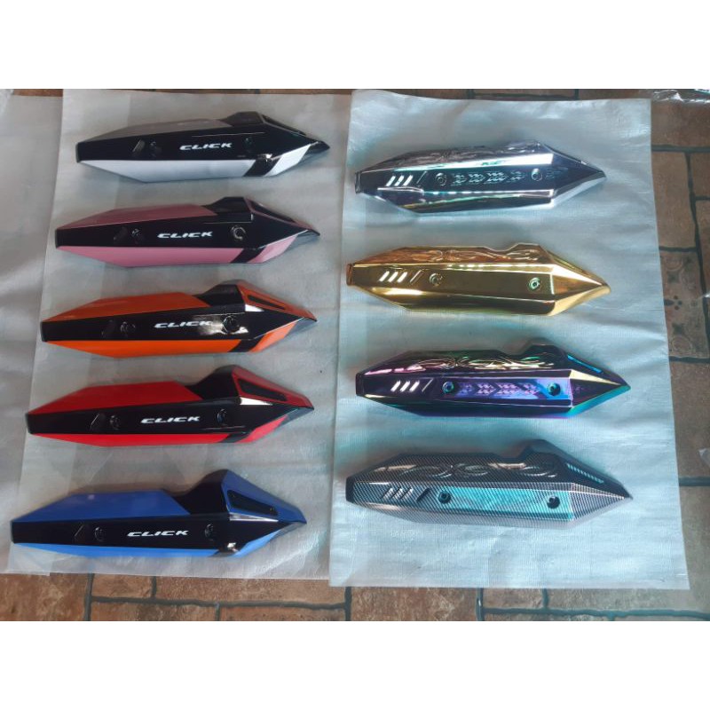 Honda Click V2 V3 150i 125i heat guard / muffler protector / heatguard ...