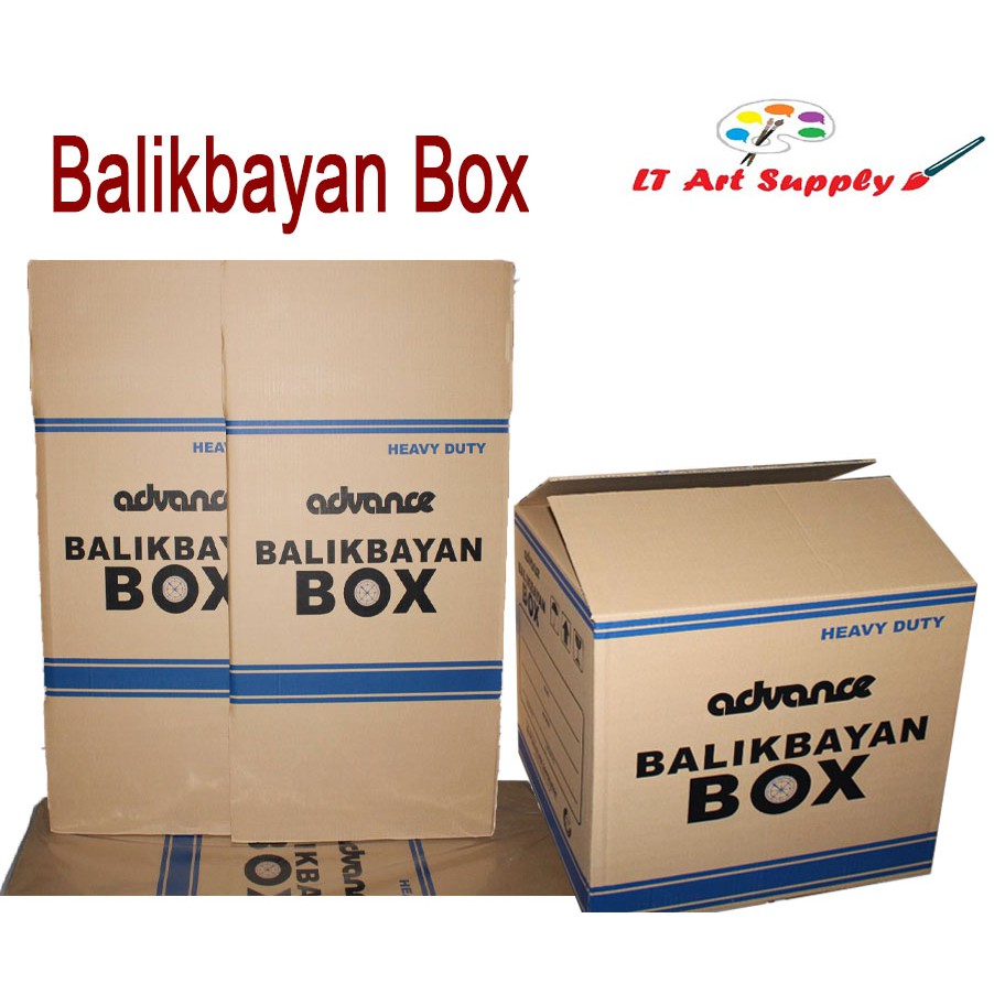 2 Pieces Heavy Duty Brown Balikbayan Box Storage Box | Shopee Philippines