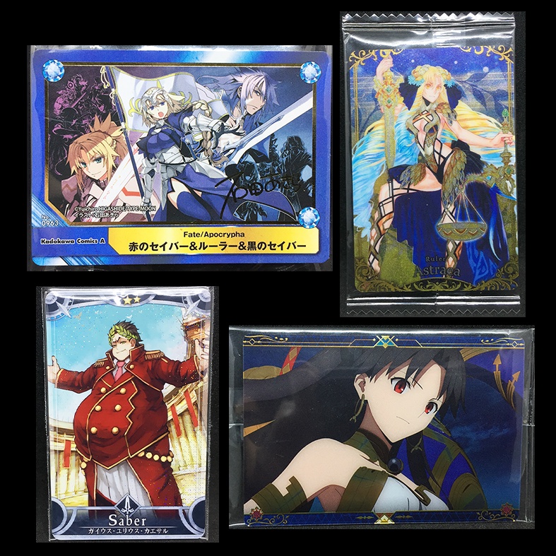 Fate/Grand Order Assorted Cards Apocrypha (Akira Ishida Gold Leaf with ...
