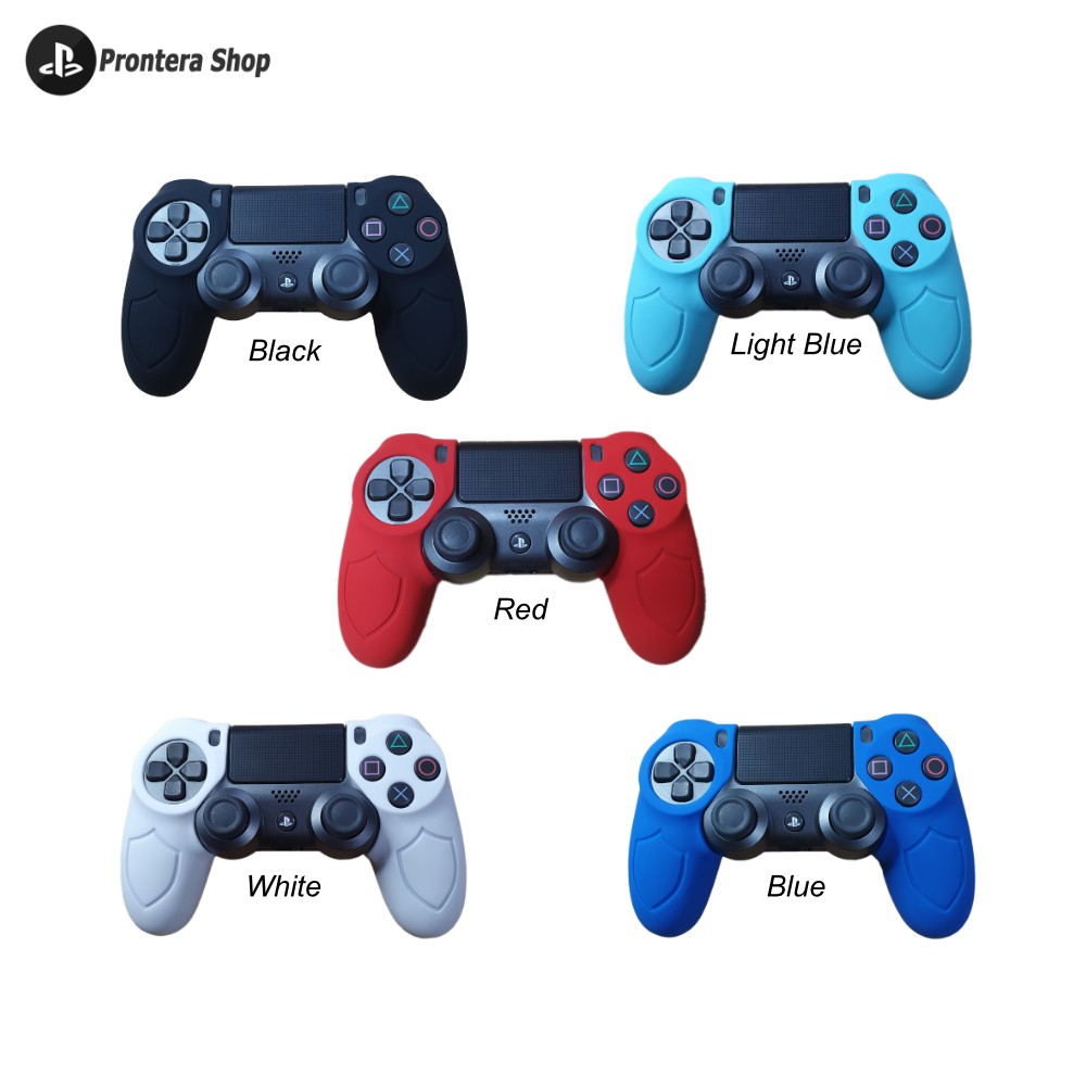 PS4 DS4 Controller Professional Skidproof Silicone Handle Grip Case 1 ...