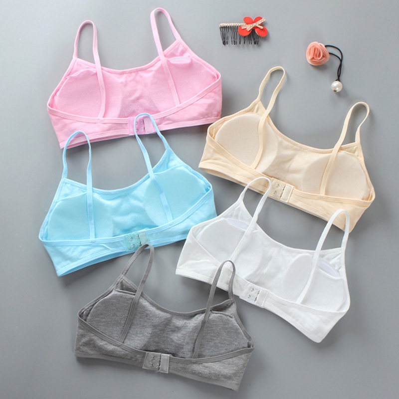 8-18 Years Kids Bras Young Girls Underwear Teenage Training Bras Girl's ...