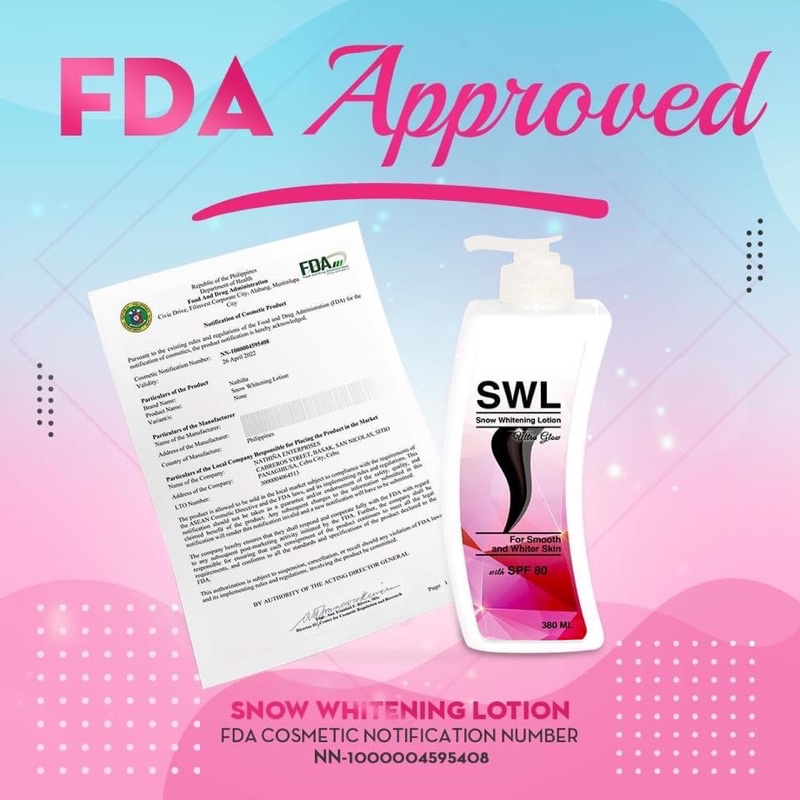 SWL Snow Whitening Lotion Ultra Glow with SPF80 250ML | Shopee Philippines